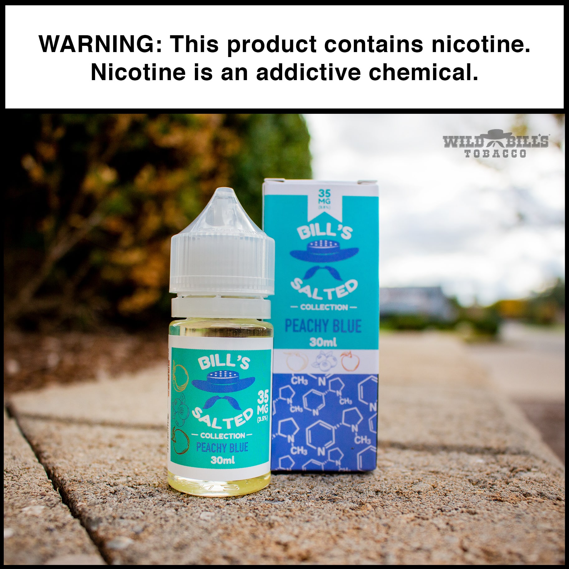 Bill's Salted Premium E-Juice Collection - Wild Bill's Tobacco